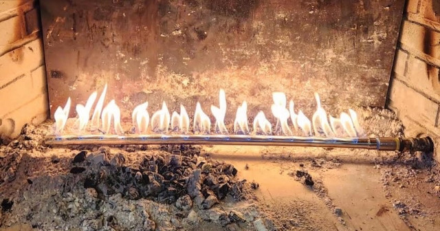 Single Linear Log Lighter Burner 316 Stainless Steel, 12 ...