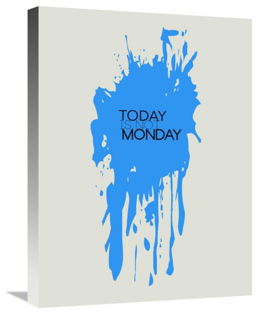 "Today Is Not Monday Poster 3" Fine Art Print, 18" x 24" - Modern ...