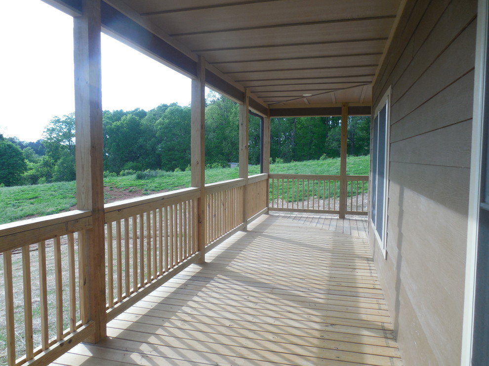 Custom Ranch/Country Home - Rustic - Verandah - Other - by Edge ...