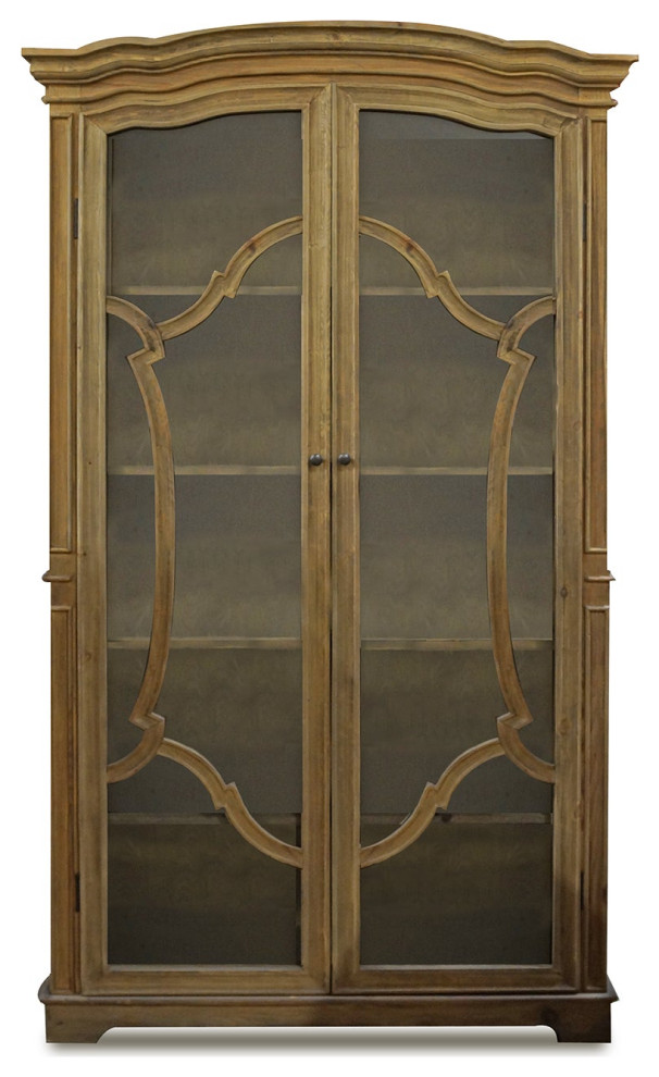 Regal Glass Cabinet - Traditional - China Cabinets And Hutches - by ...