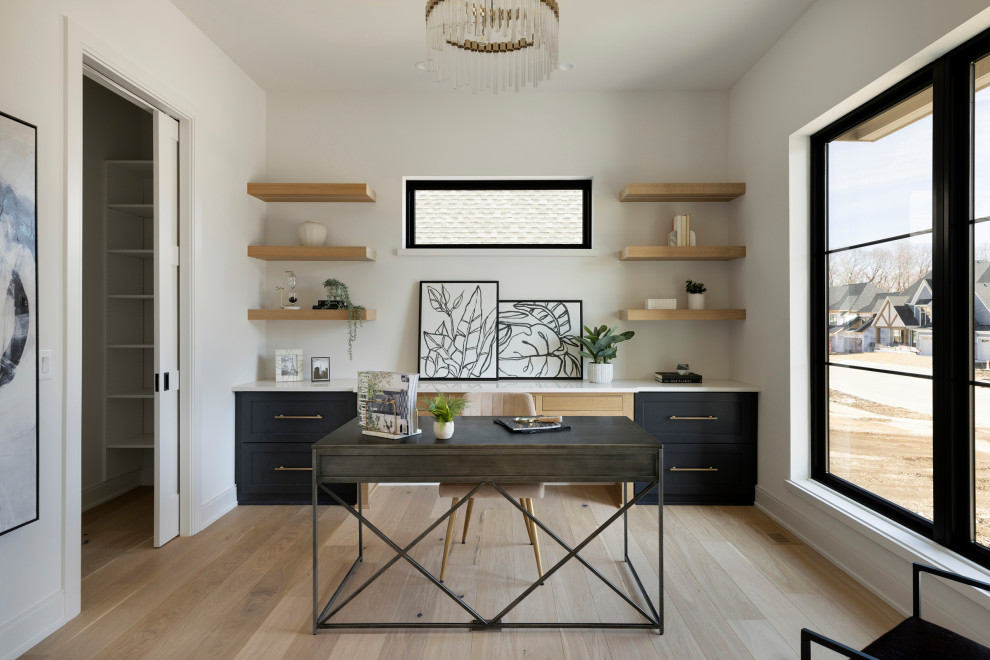 Modern Ridge Two-Story - Modern - Home Office - Minneapolis - by ...