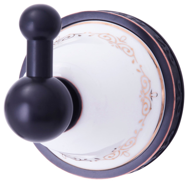 Dyconn Arlington Series Victorian Bathrobe Hook, Oil Rubbed Bronze ...
