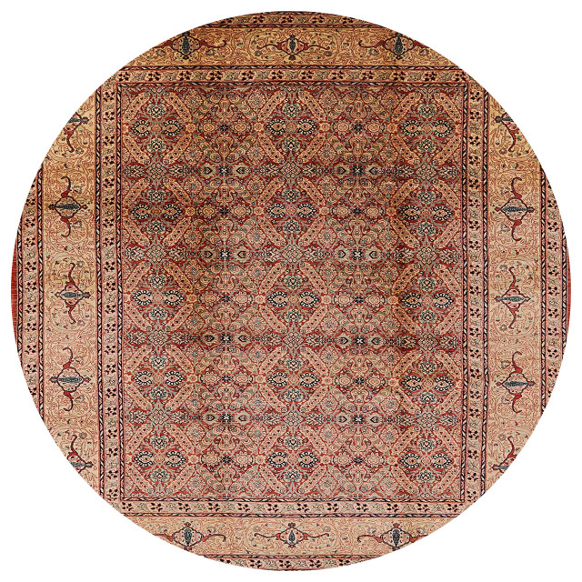 Ahgly Company Indoor Rectangle Mid-Century Modern Area Rugs, 5' x 7', 4 ...