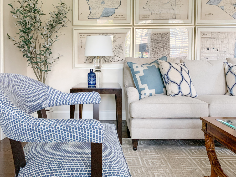 West Chester Living Room - Traditional - Living Room - Philadelphia ...
