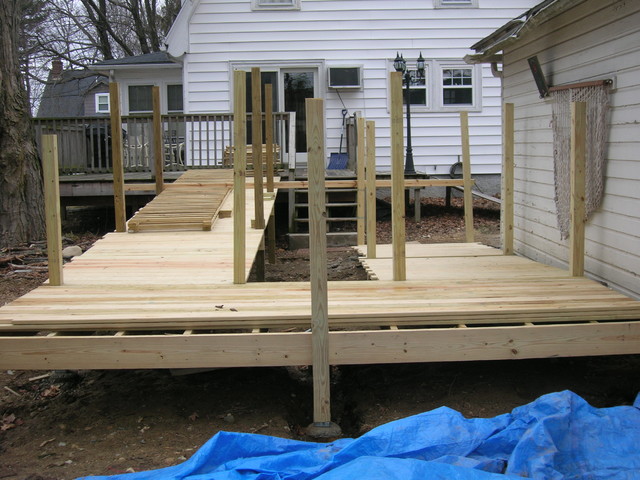 Wheelchair Ramp - Traditional - Deck - Boston - by T.P.Walsh ...