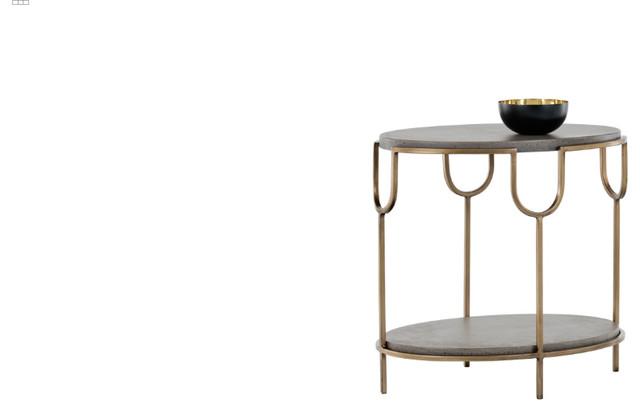 Arya End Table - Contemporary - Side Tables And End Tables - by ARTEFAC ...