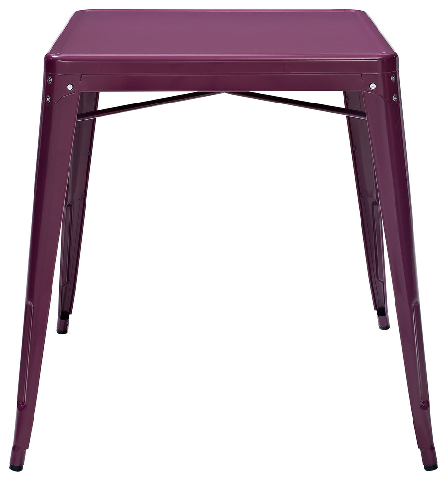 Crosley Amelia Metal Cafe Table - Industrial - Side Tables And End ...