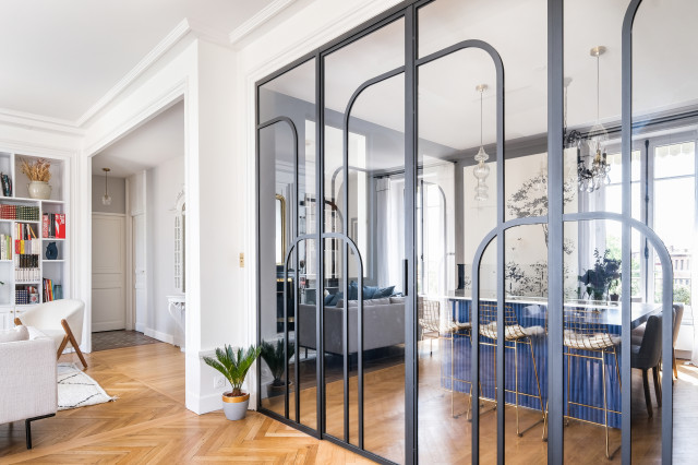 verriere art déco Croix rousse - Transitional - Living Room - Lyon - by ...