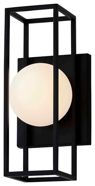 Float LED Small Outdoor Wall Sconce - Transitional - Outdoor Wall ...