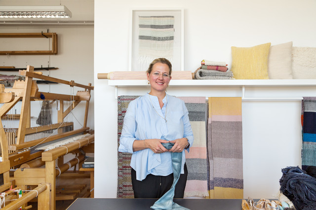 Manufakturbesuch: Im Atelier einer Berliner Handweberin