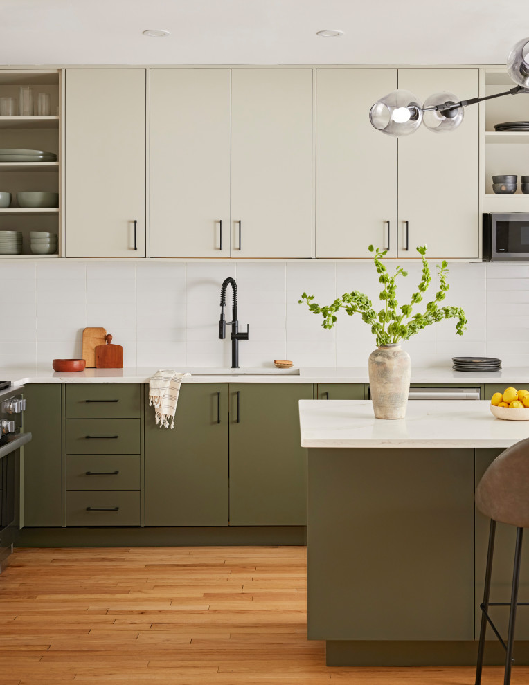 Tribeca Loft - Contemporary - Kitchen - New York - by Gloria Kilbourne ...