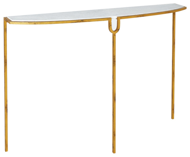 Curve Console, 48"L x 12"W x 32.5"H - Contemporary - Console Tables ...