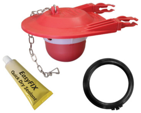 Korky 3003BP Large EasyFix Flush Valve Repair Kit, 3" - Bidet And ...