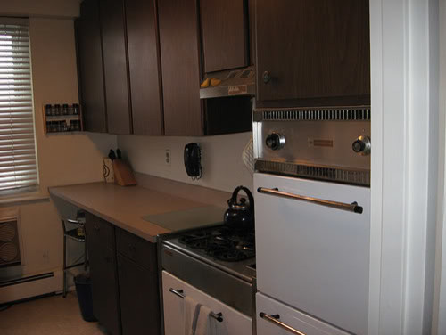 Finished (8x11) White Galley Kitchen