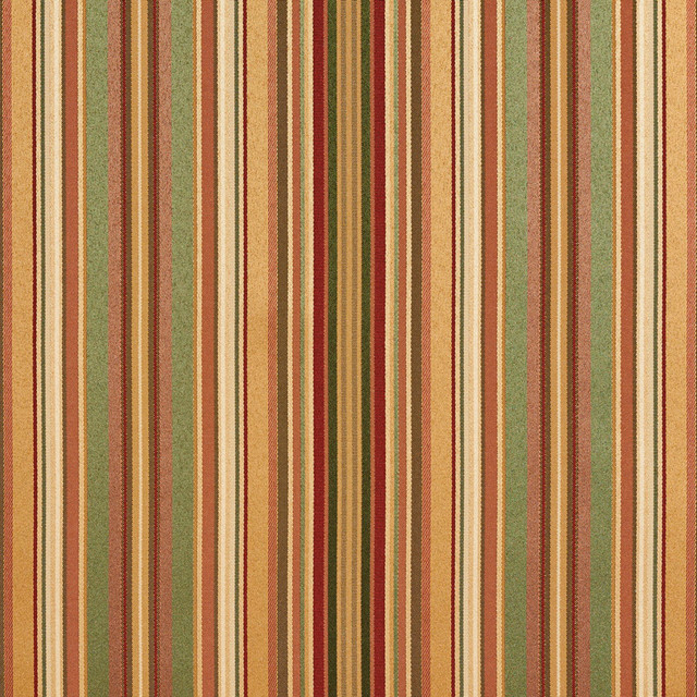 Green, Gold Burgundy Shiny Thin Striped Faux Silk Upholstery Fabric By ...