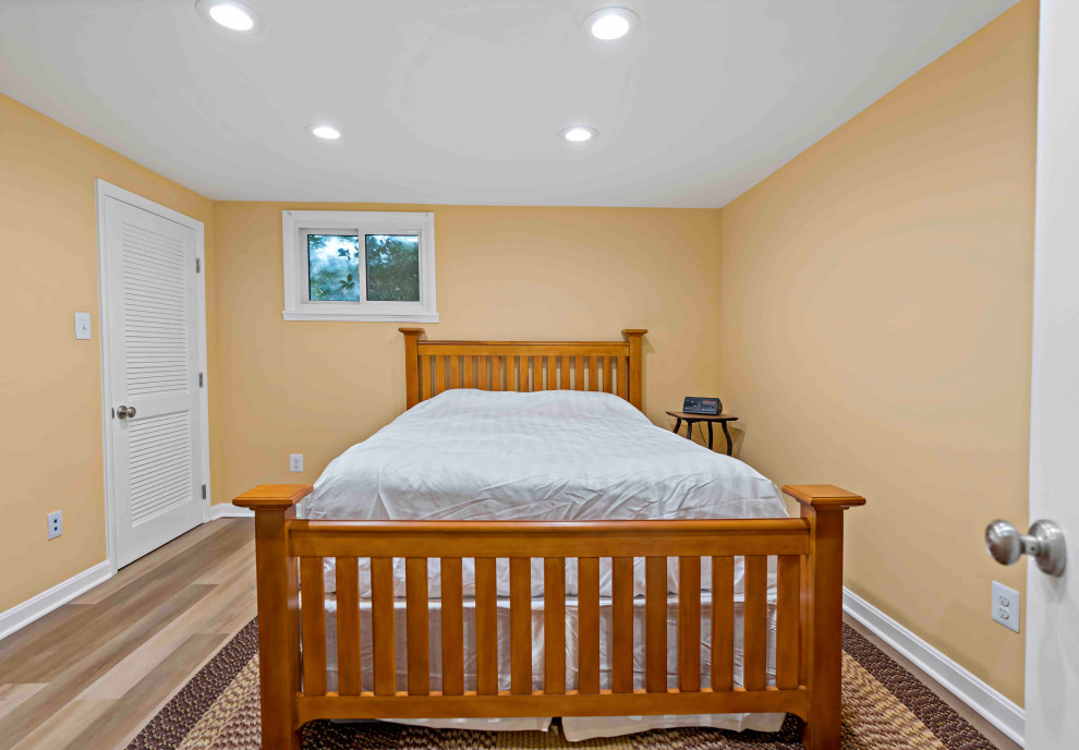 Beautiful Springfield Basement Update - Contemporary - Basement - DC ...