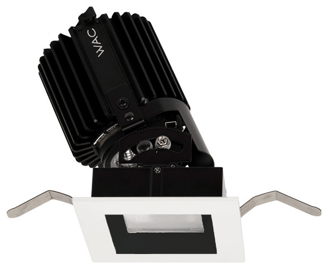 Volta 2" LED Square Adjustable, Light Engine Flood 35 2700K, Black ...