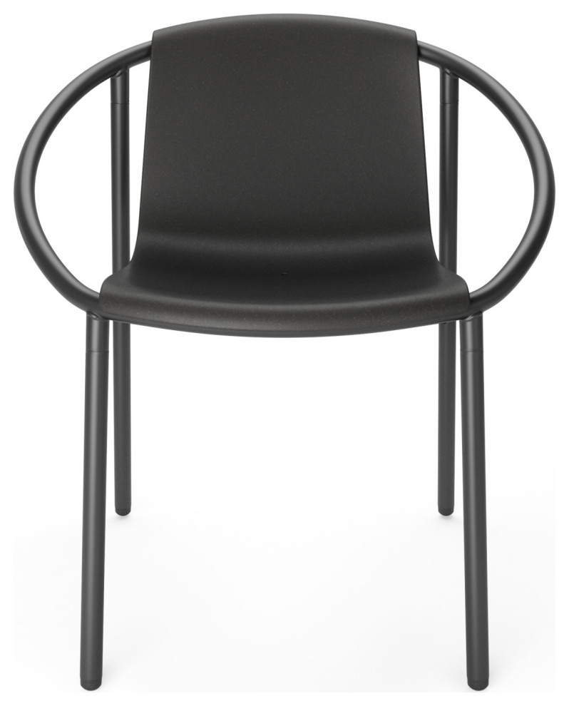 Umbra 1018223 Ringo 25"W Steel Framed Accent Chair - Transitional ...