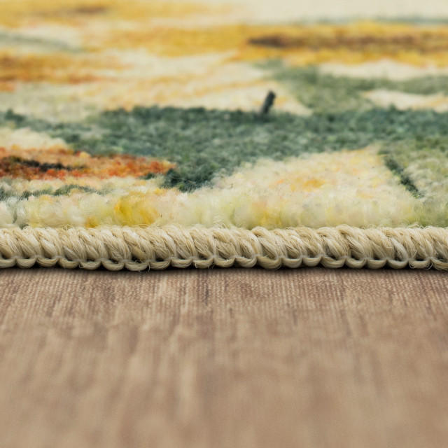 Mohawk Home Fall Sunflowers Gold 1' 8" x 2' 6" Kitchen Mat, 2' 6" X 4 ...