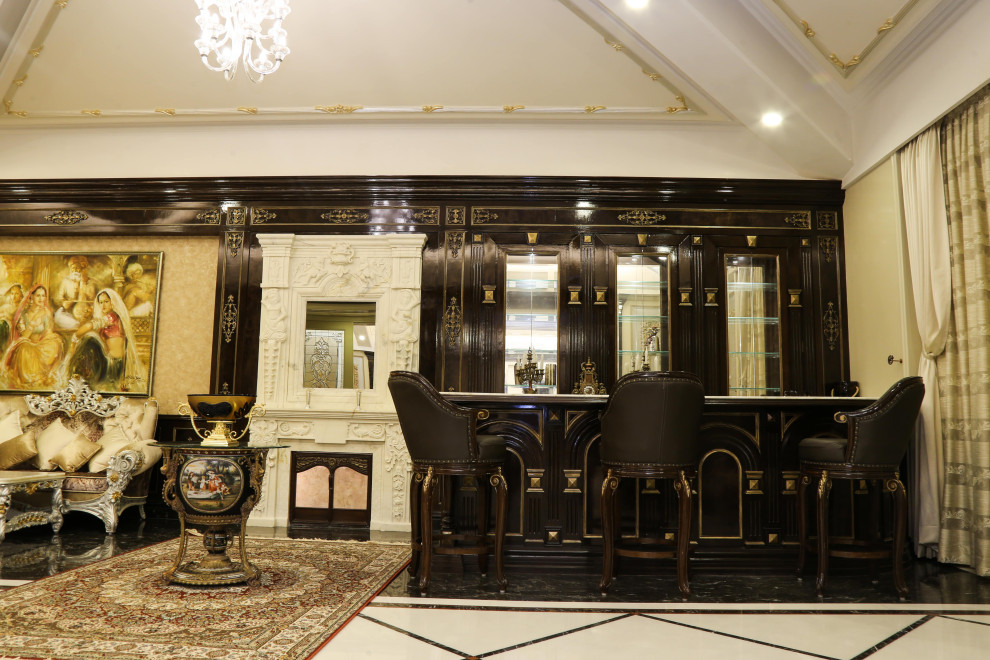 The Bhuj Villa - Indian - Home Bar - Other - by Arriva Designs Pvt Ltd ...