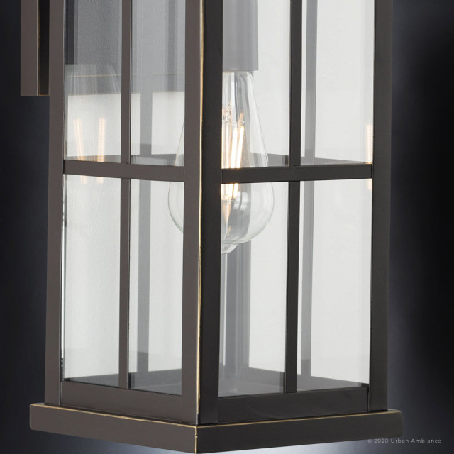 Luxury Transitional Wall Sconce, Olde Bronze - Transitional - Outdoor ...