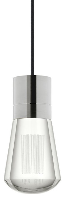 Tech Alva Pendant, MD, 6', Cry/Black/Nickel LED922, 700TDALVPMCUS ...