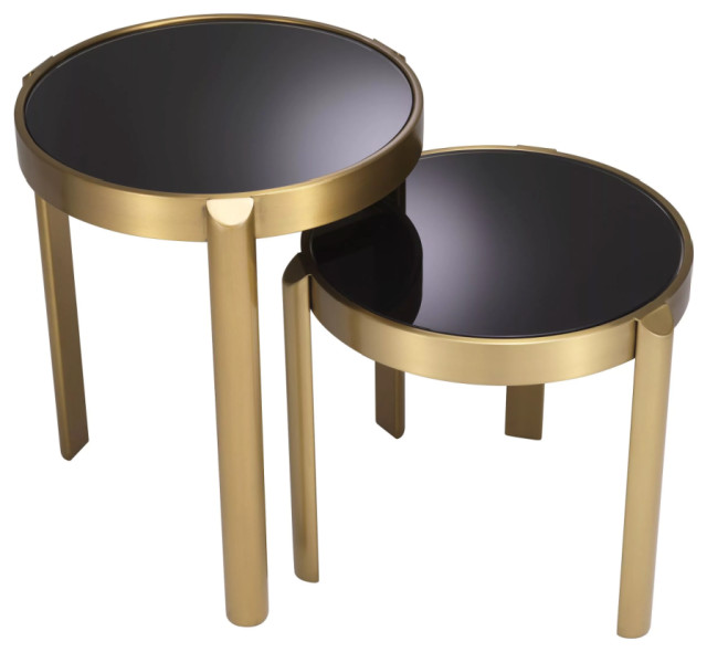 Modern Classic Nested Side Tables, Set of 2 | Eichholtz Buena ...