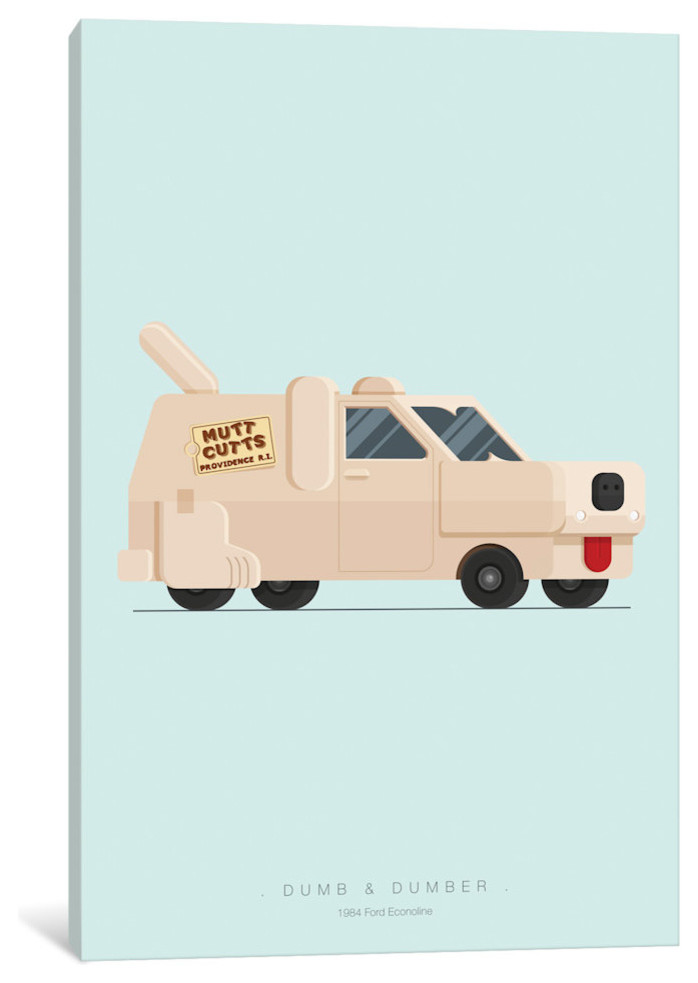 "Dumb And Dumber" by Fred Birchal, Canvas Print, 18x12x1.5 ...