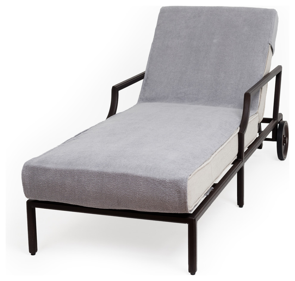 Standard Size Chaise Lounge Cover - Contemporary - Slipcovers And Chair ...