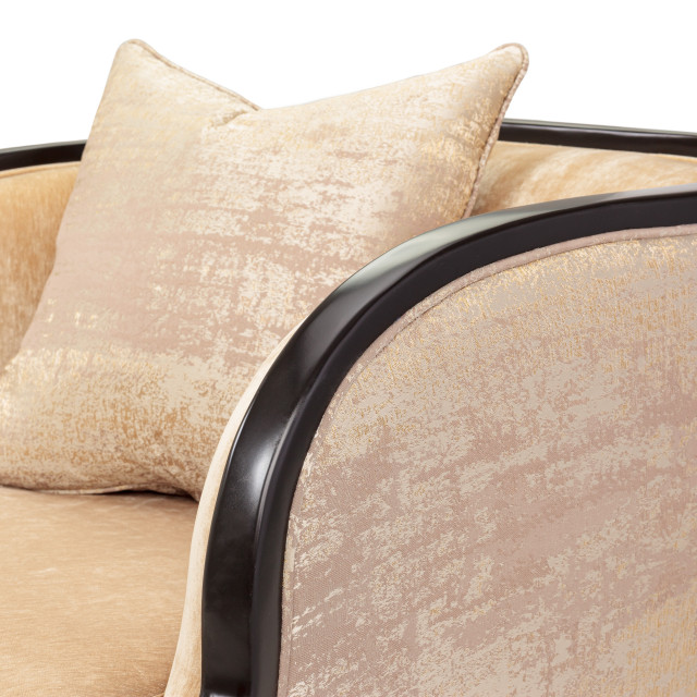 Malibu Crest Accent Chair - Honey/Dark Espresso - Transitional ...