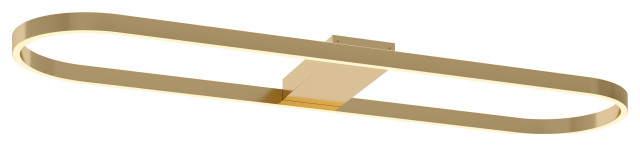 Glo 48'' LED Linear Semi-Flush - Modern - Flush-mount Ceiling Lighting ...