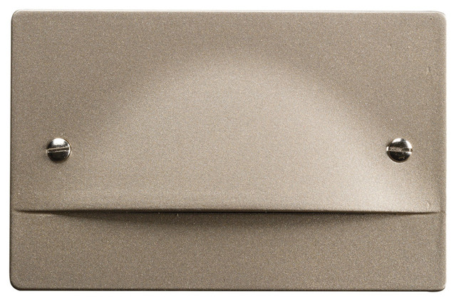 Design Pro Line Voltage LED Step-Light Brushed Nickel - Contemporary ...