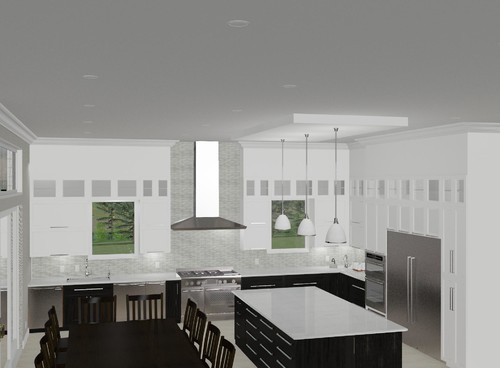 10 foot kitchen celings and cabinets