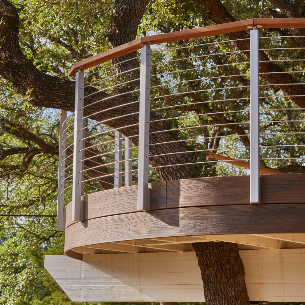 Viewrail Cable Railing with Endurance Rod Infill - Deck - Other - by ...