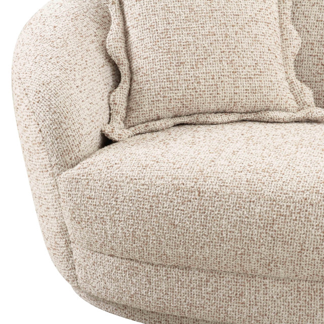 Marion Two-Tone Textured Boucle Sectional, 4 Person - Transitional ...