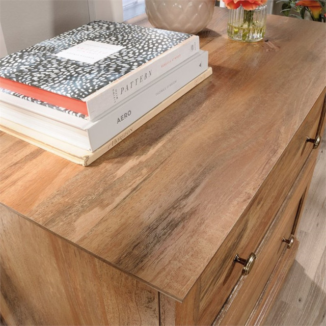 Pemberly Row Engineered Wood Lateral File Cabinet in Sindoori Mango ...