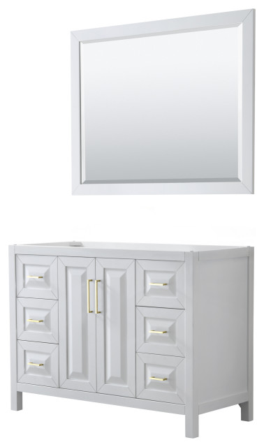 Daria Bathroom Vanity CX or CM, 48 inch Single - Transitional ...
