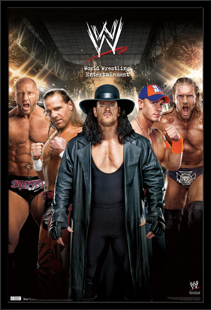 WWE Superstars Poster, 24.25"x35.75" - Contemporary - Prints And ...