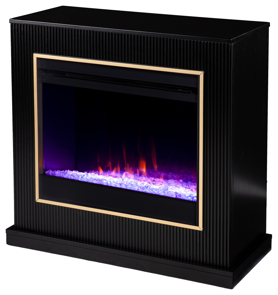 Winterfield Color Changing Electric Fireplace - Transitional - Indoor ...