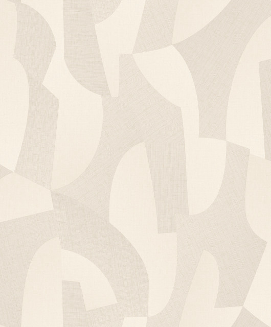 Abstract Shapes Textured Double Roll Wallpaper, Double Roll ...