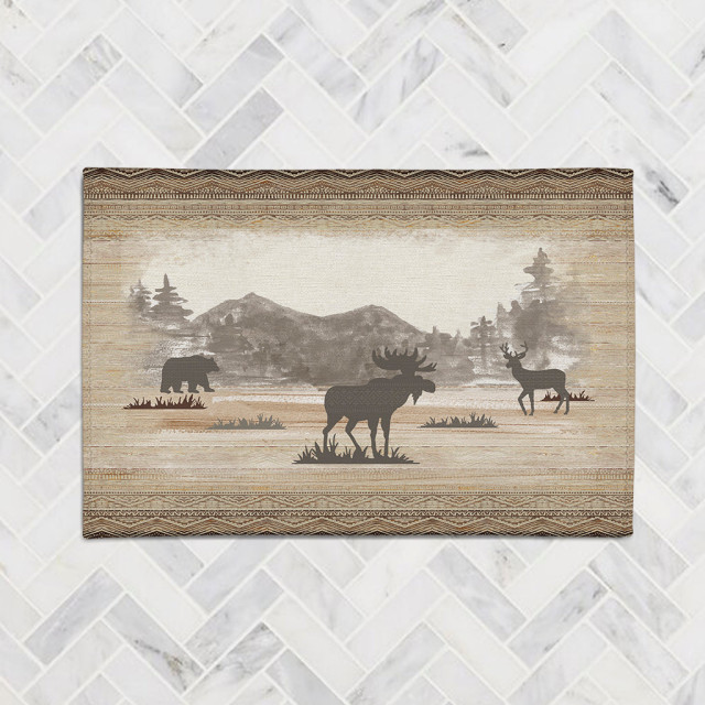 Mountain View 2'x3' Accent Rug, 2X3 - Rustic - Area Rugs - by Laural ...