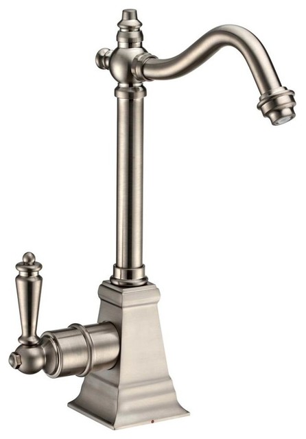 Point of Use Instant Hot Water Drinking Faucet with Spout - Traditional ...