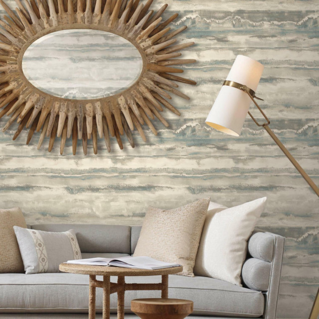 High Tide Peel and Stick Wallpaper - Contemporary - Wall Decals - by ...