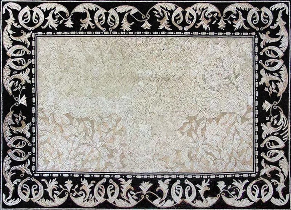 Rectangular Mosaic Design, 65" x 47" - Contemporary - Tile Murals - by ...