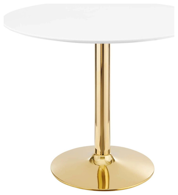Kitchen Condo Gold Dining table - Contemporary - Dining Tables - by ...