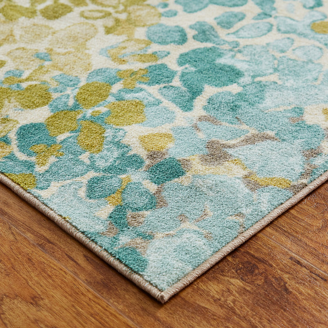Mohawk Aurora Radiance Aqua - Contemporary - Area Rugs - by Mohawk Home