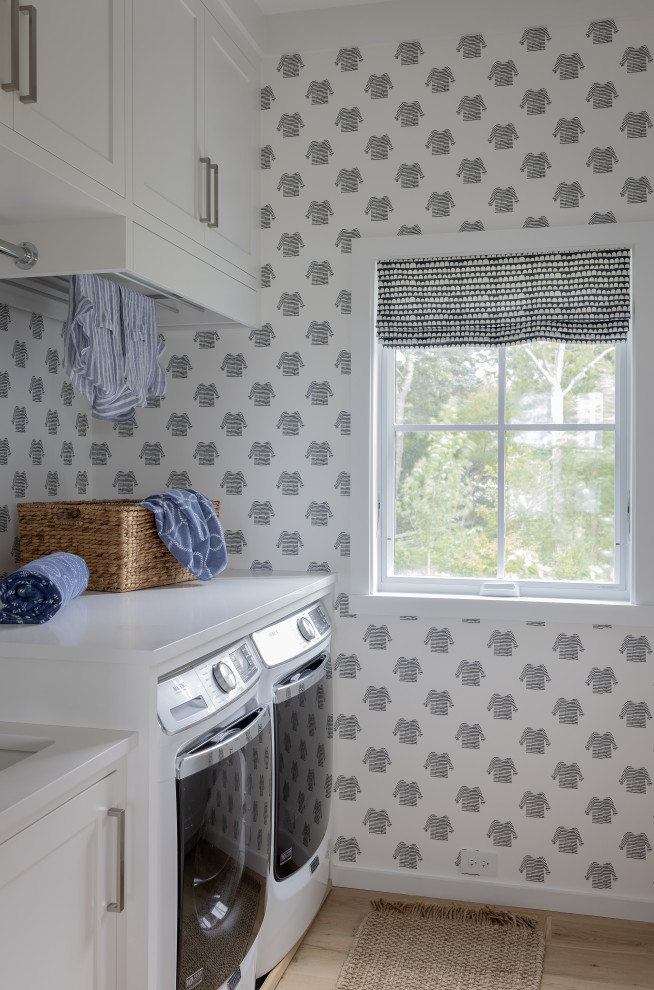 Chatham Waterfront - Beach Style - Laundry Room - Boston - by Martha's ...
