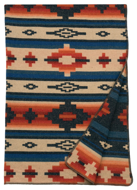 Redrock Canyon Throw, 60x72 Throw - Rustic - Blankets - by Wooded River ...