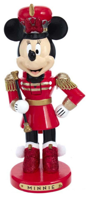 Kurt Adler 10" Minnie Marching Band Nutcracker, 10" - Holiday Accents ...