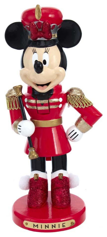 Kurt Adler 10" Minnie Marching Band Nutcracker, 10" - Holiday Accents ...